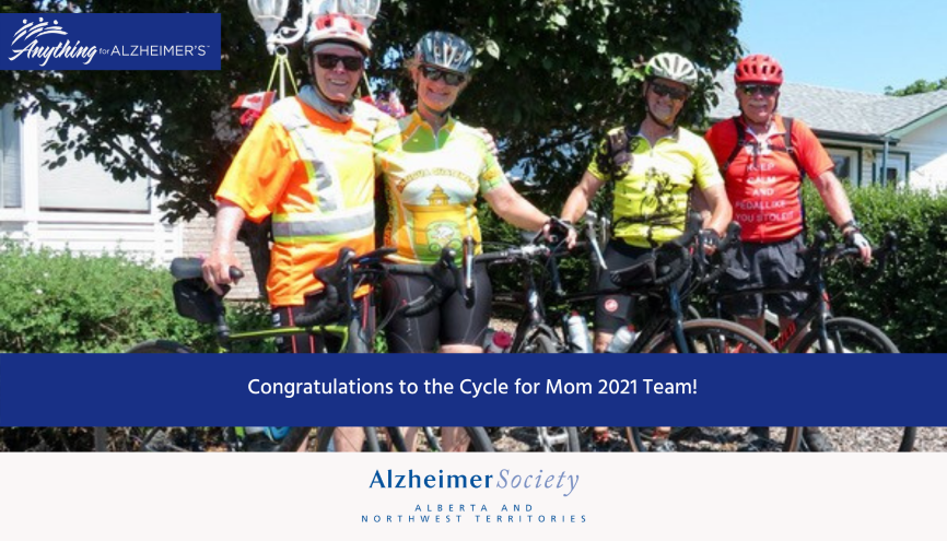 4th Annual Cycle for Mom | Alzheimer Society of Alberta and Northwest ...