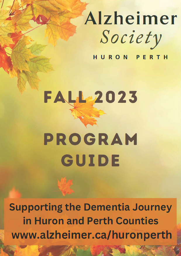 Program Guide | Alzheimer Society Huron Perth