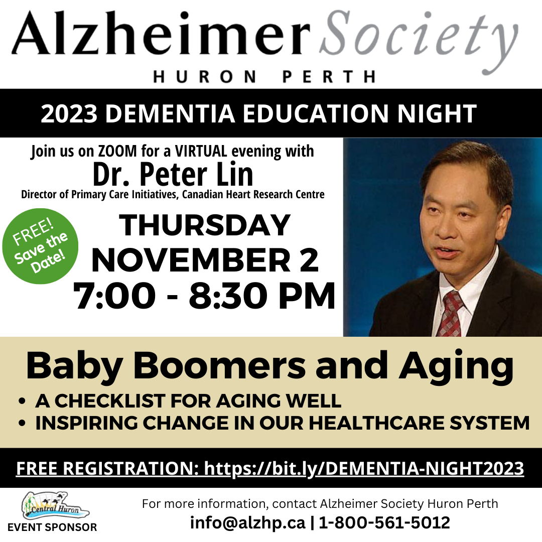 Dementia Night 2023 | Alzheimer Society Huron Perth