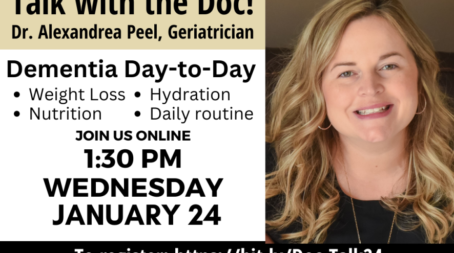 Talk with the Doc! | Alzheimer Society Huron Perth