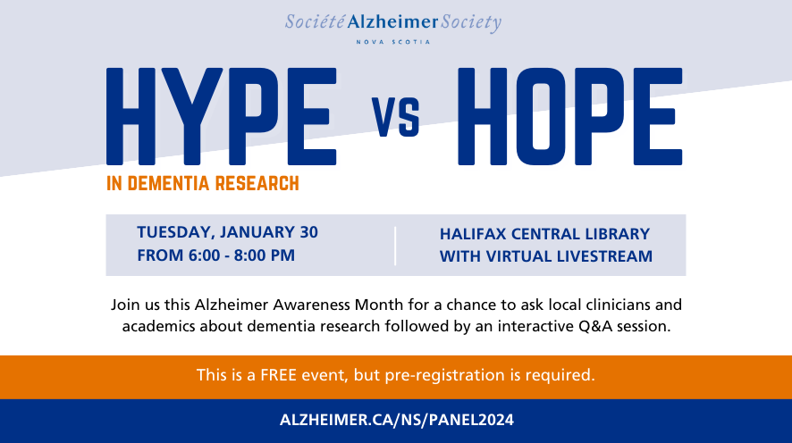 Hype vs. Hope in Dementia Research | Alzheimer Society of Nova Scotia