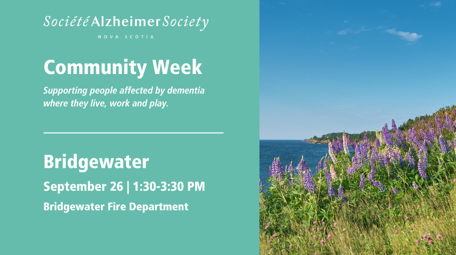 Bridgewater: Community Week 2024 | Alzheimer Society of Nova Scotia