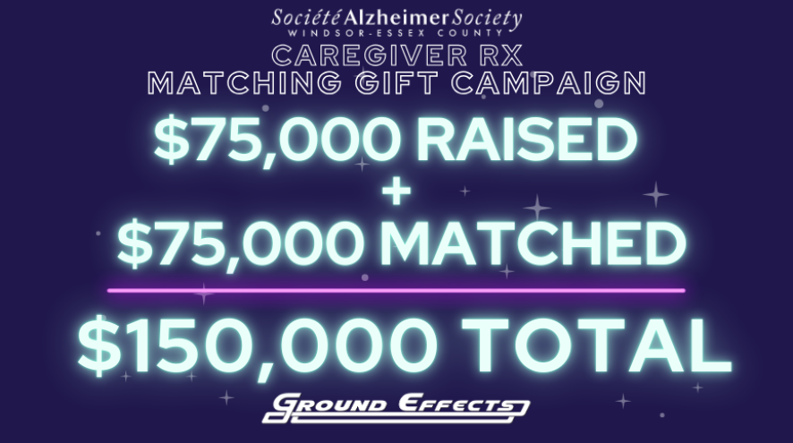 Matching Gift Campaign | Alzheimer Society of Windsor & Essex County